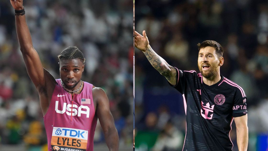 Noah Lyles nominated alongside Lionel Messi for the Laureus World ...