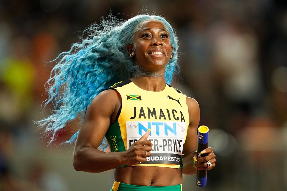 [WATCH]-Shelly-Ann Fraser-Pryce bounces back from injury scare to ...
