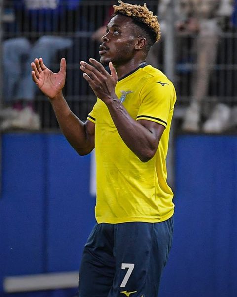 'Fire on' - Victor Osimhen's heartfelt message to Super Eagles teammate ...