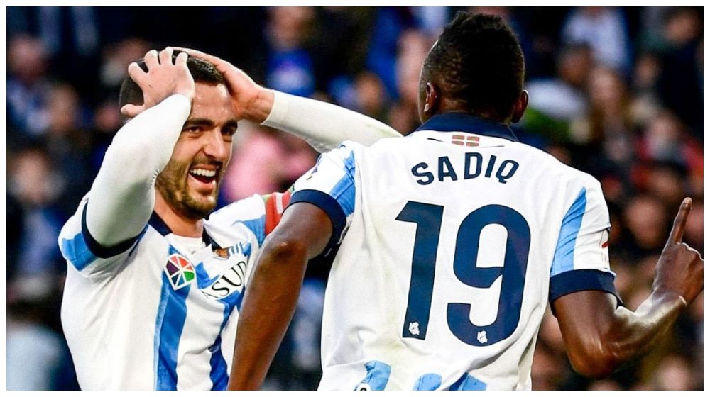 Umar Sadiq rocks Real Sociedad with goal of the season contender ...