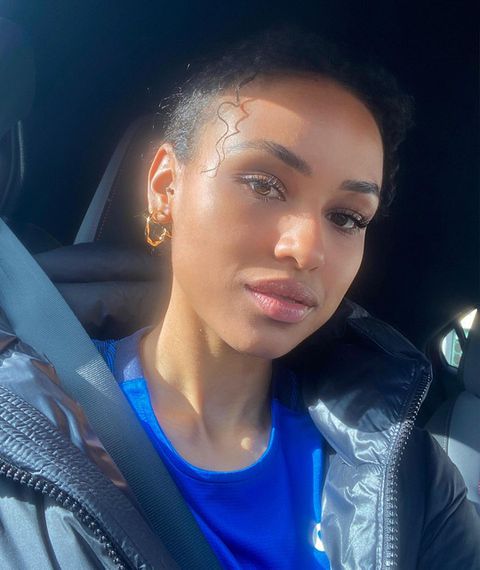 Most-beautiful Super Falcons star Onyinyechi Salome Zogg sends fans ...