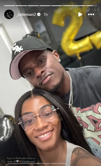 'I've got your back more than your spine do' - Christian Coleman vows ...