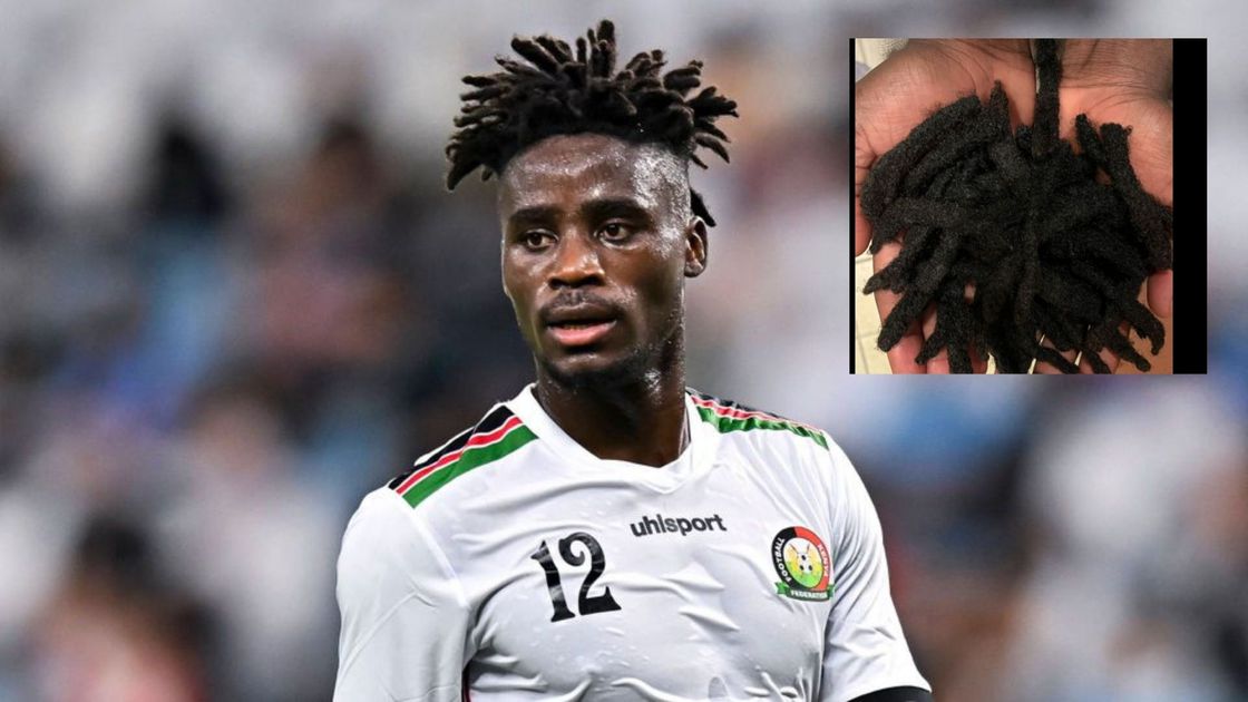Richard Odada: Harambee Stars midfielder sheds signature dreadlocks for ...