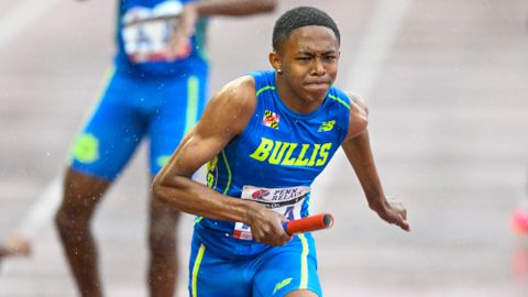 Fastest 16-year-old Quincy Wilson strikes again, runs historic anchor ...
