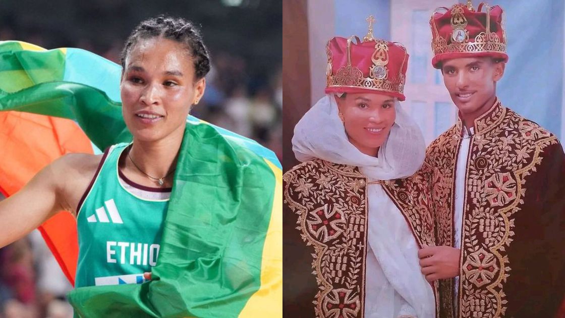 Letesenbet Gidey ties knot with longtime partner Fesseha Kiros amidst ...