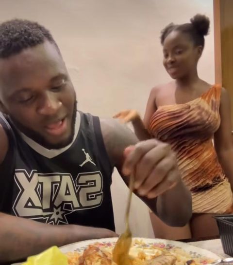 Her food is actually nice - Victor Boniface MELTS over 'hot' content ...