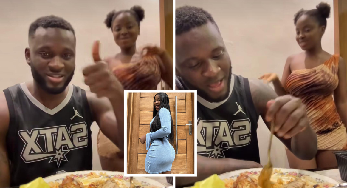 Her food is actually nice - Victor Boniface MELTS over 'hot' content ...