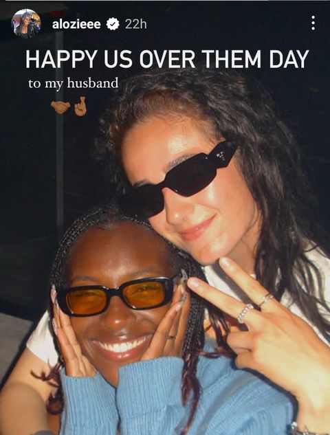 Controversy as Super Falcons' Michelle Alozie unveils her 'female lover ...