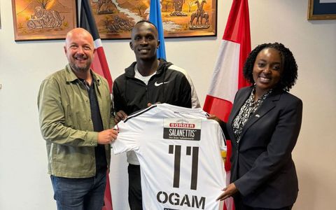Ryan Ogam: Harambee Stars Striker Embraces Pressure of Raising Kenyan ...