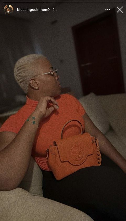 Victor Osimhen’s beautiful sister turns heads with blonde new look and ...