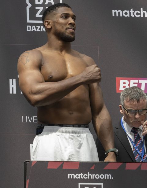 I’m ready to fight - Anthony Joshua in high spirits to face Ngannou ...