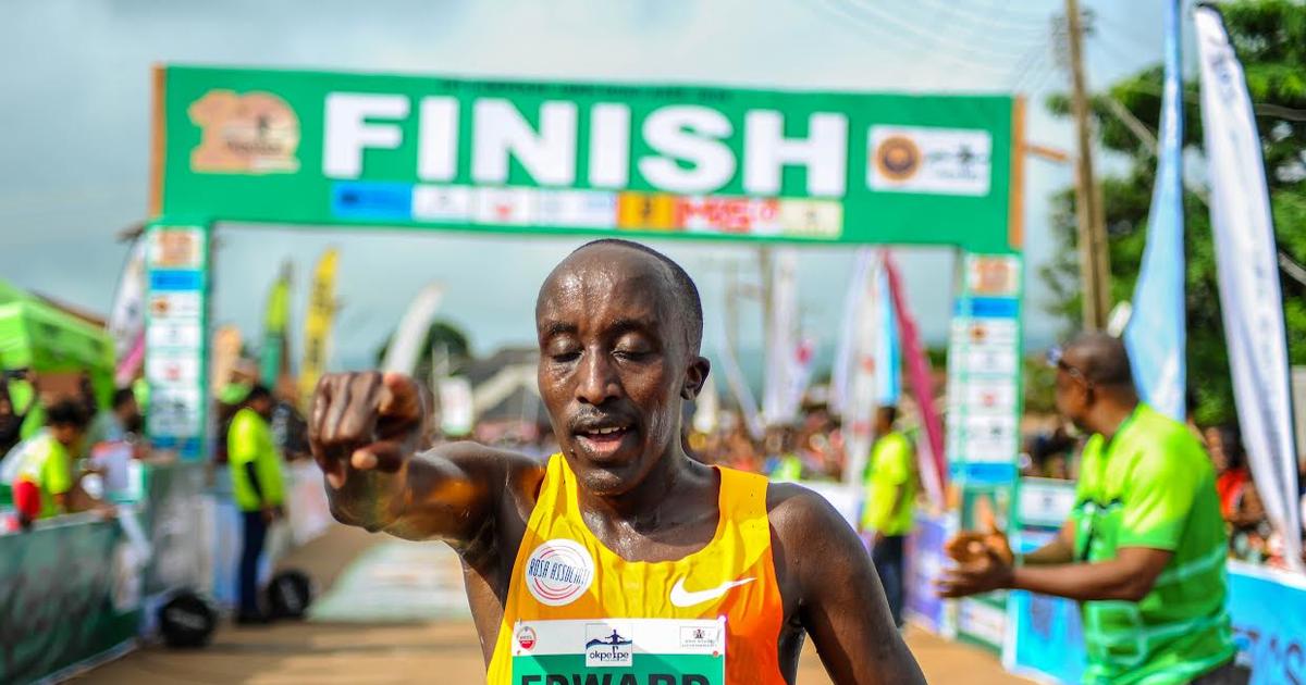 Pingua vows to be back for Okpekpe race course record in 2025 | Pulse ...