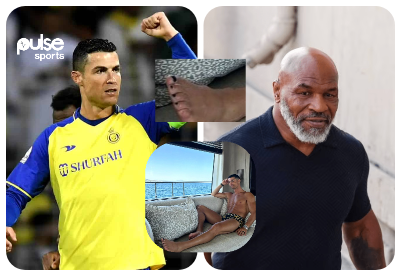 Explained: Why Cristiano Ronaldo paints toenails black like Mike Tyson ...