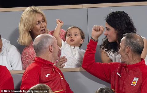 WATCH: Rafael Nadal's son shines at the Olympics | Pulse Sports Nigeria