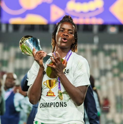 Esther Okoronkwo: Super Falcons star crowned Fans Player of the ...