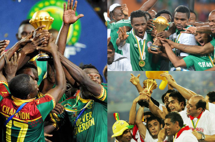 Which countries have won the highest number of AFCON trophies? | Pulse ...