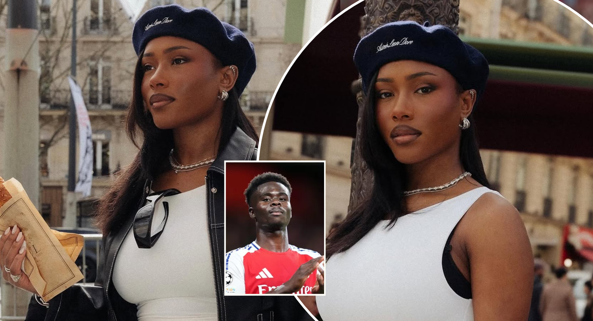 Bukayo Saka’s beautiful girlfriend Tolami Benson dazzles in new photos ...