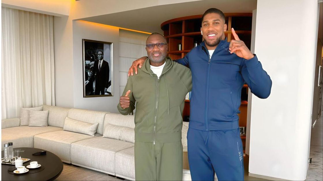 Anthony Joshua and Otedola: Nigerian-born boxer Femi teams up with ...