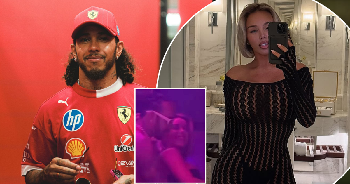 Lewis Hamilton parties hard in Monaco with Russian model linked to ...