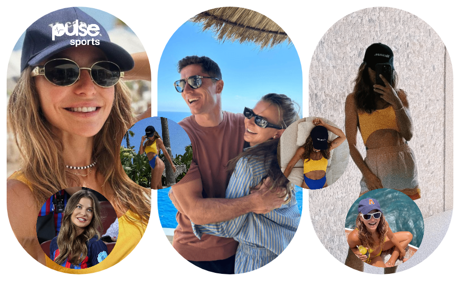 Robert Lewandowski’s wife Anna shows off stunning body on the beach ...