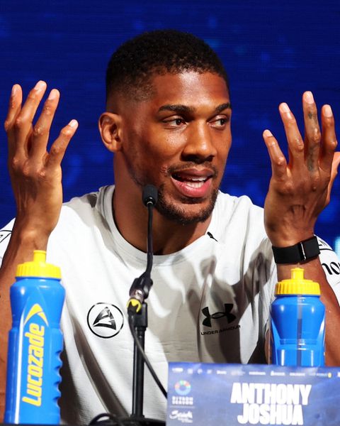 Anthony Joshua: Nigerian-born boxer threatens to use chair against ...