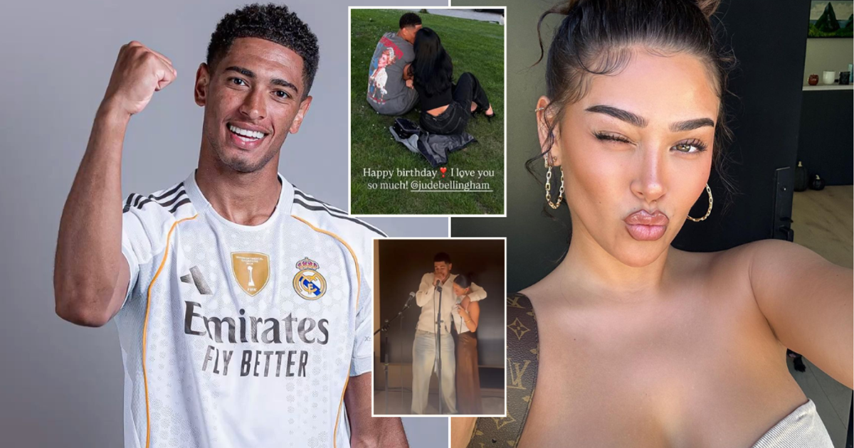 Jude Bellingham: Ashlyn Castro, 27, publicly declares her love for Real ...