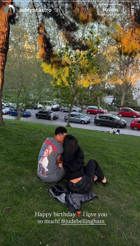 Jude Bellingham: Ashlyn Castro, 27, publicly declares her love for Real ...