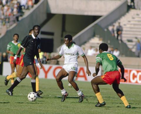 CAF celebrates Nigeria vs Cameroon 1988 AFCON final in Morocco | Pulse ...