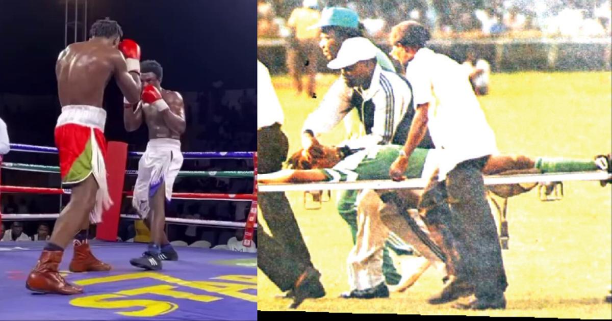Olanrewaju Success and Sam Okwaraji: Nigerians compare boxer collapsing ...
