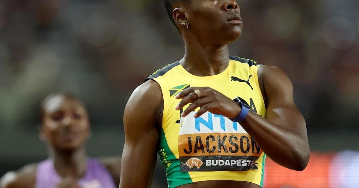 Shericka Jackson reveals why she has pulled out of 100m at Paris 2024 ...