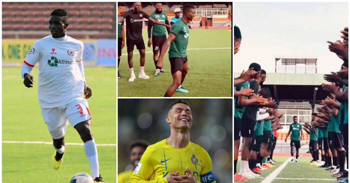 Super Eagles: Kenneth Igboke pays tribute to Cristiano Ronaldo with ...