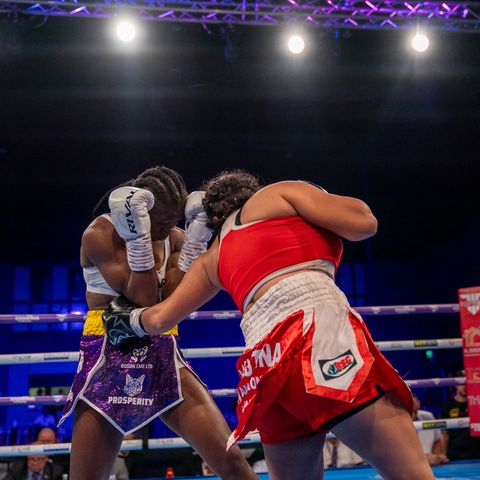 Nigeria's Elizabeth Oshoba knocks out Agustina Marisa for 8th career ...
