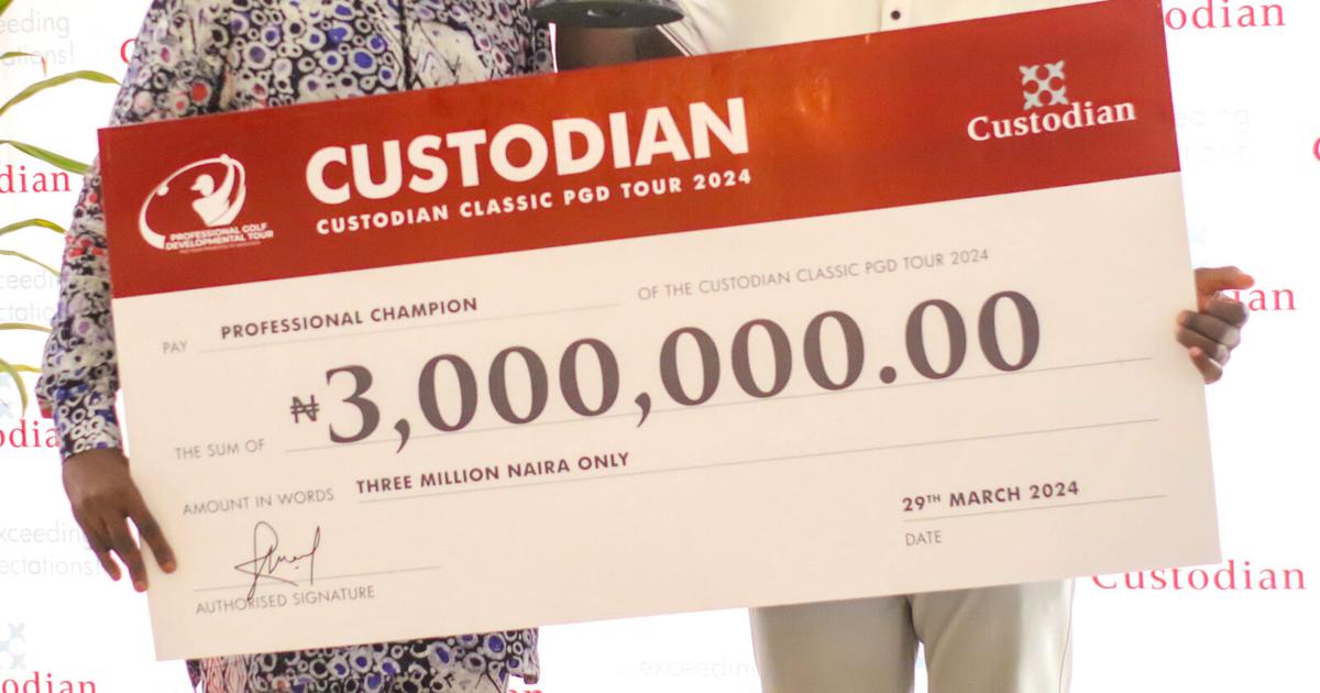 Golf: Nigeria's Olapade defeats Ghana’s Augustine Manasseh in Custodian ...