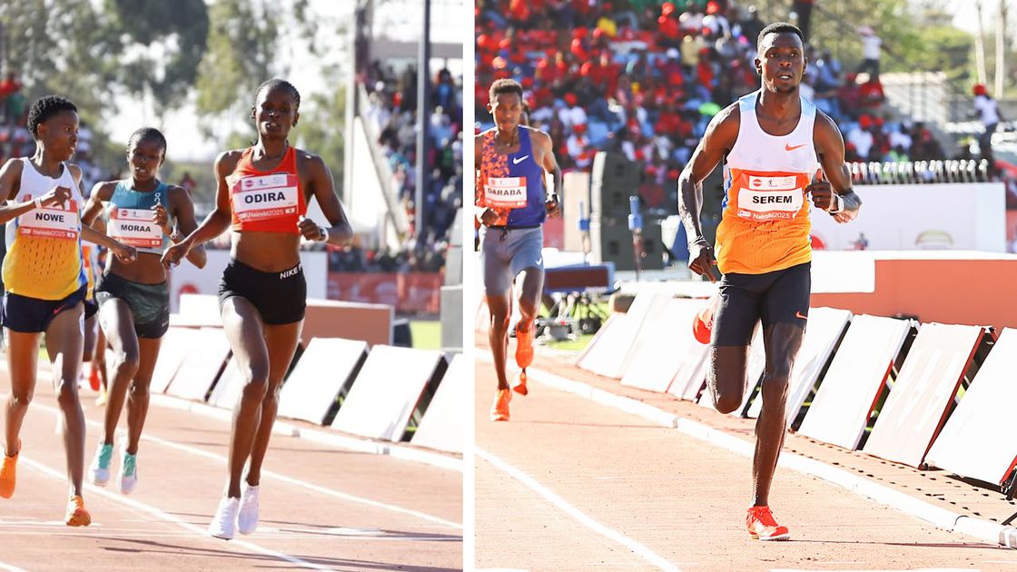 Edmund Serem Floor Five Ethiopians in Steeplechase as Lilian Odira and ...
