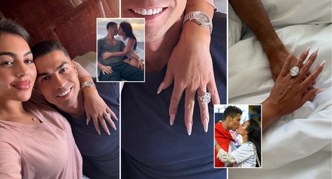 Cristiano Ronaldo FINALLY confirms his engagement to Georgina Rodríguez ...