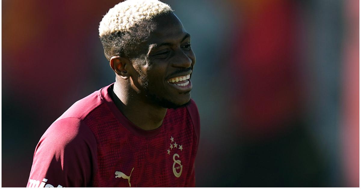 The 5-star smile: Victor Osimhen's high spirit electrifies Galatasaray ...