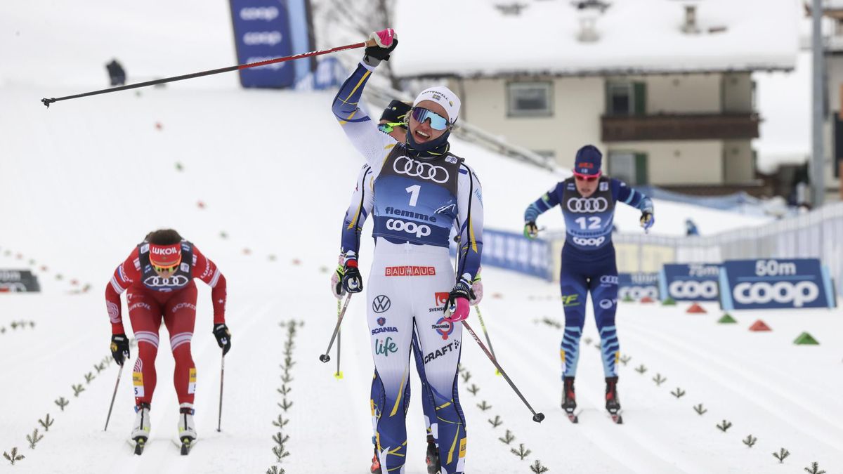 Tour de Ski: Lin Svahnová predviedla v šprinte najlepší finiš. Lucas ...