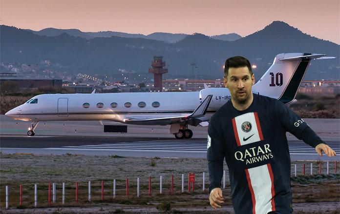 FOTO FOTO - Pozrite sa, ako to vyzerá v lietadle Lionela Messiho | Šport.sk