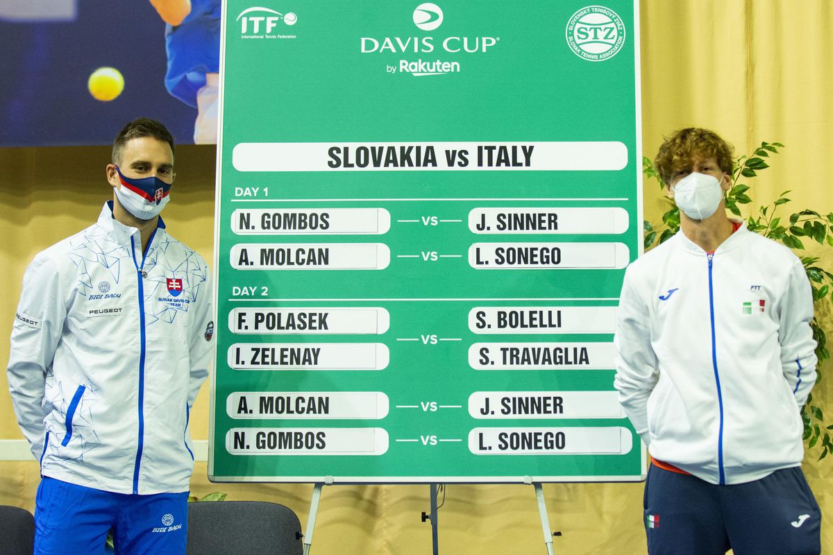 Norbert Gombos - Jannik Sinner (Davis Cup) | Šport.sk