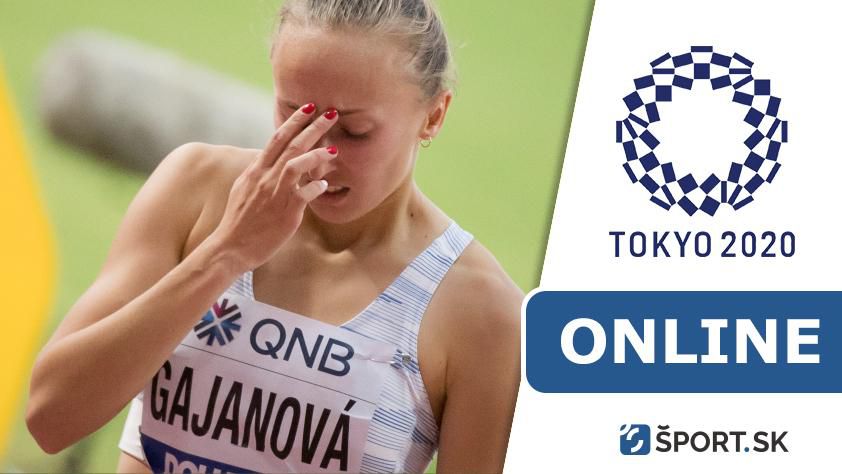 OH Tokio 2020 / 2021 - ONLINE : Gabriela Gajanová v rozbehu na 800 m ...