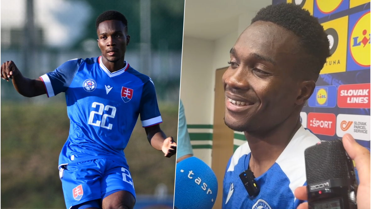 Samuel Gidi už pozná hymnu a prekvapil slovenčinou / VIDEO | Šport.sk