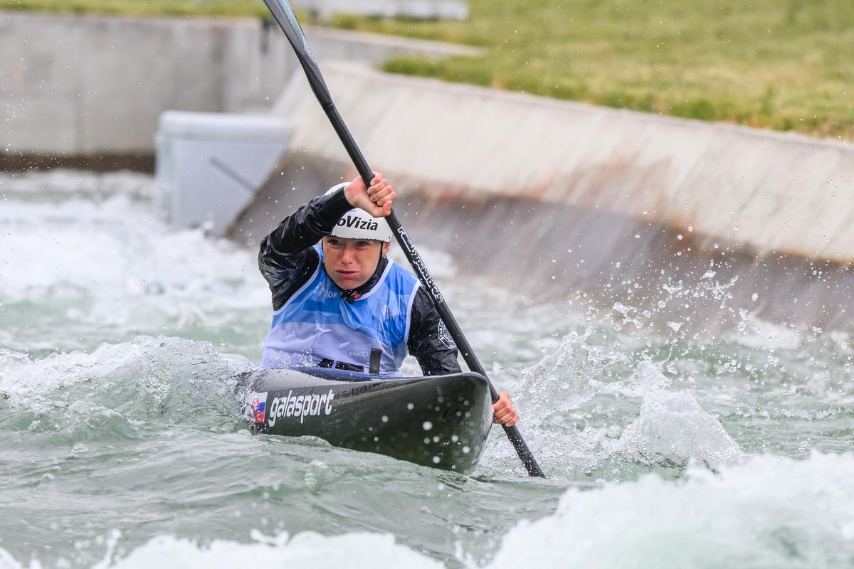 Vodný slalom: Stanovská skončila aj v kajak krose, v slovinskom Tacene ...