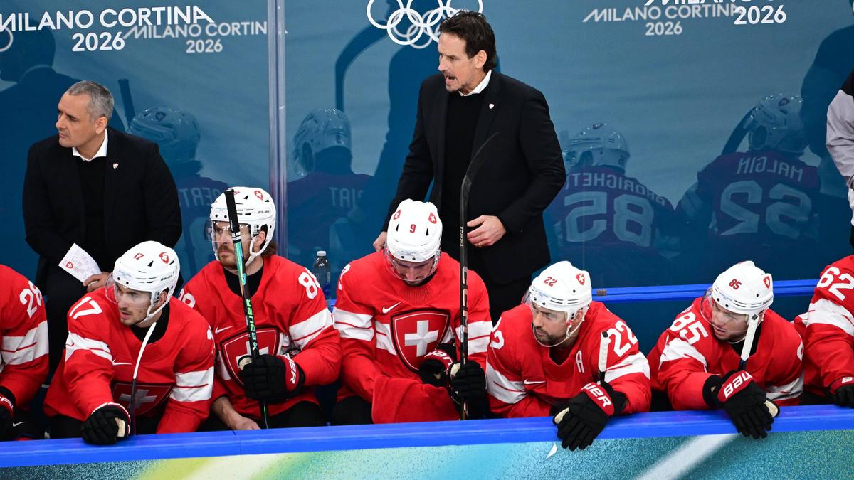 Fotogaléria: Hokej ZOH 2026 / Hnev Patricka Fischera po prehre ...