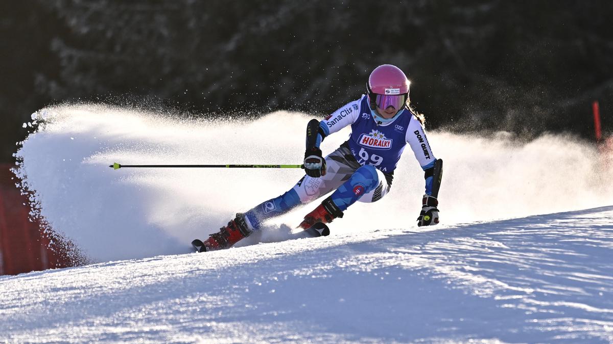 Petra Vlhová dnes - 1 kolo obrovsky slalom Jasná - Poláková zažila ...