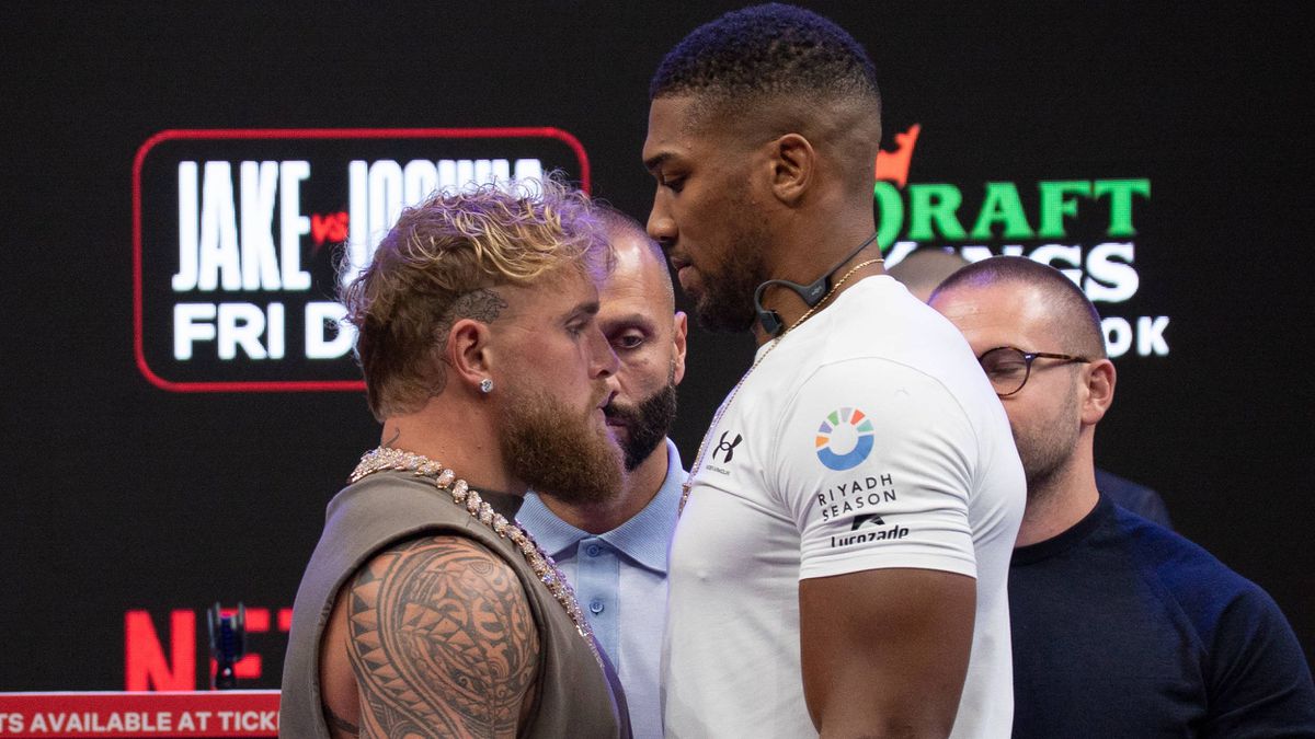 Box - Anthony Joshua vs Jake Paul – staredown – kedy a kde sledovať ...
