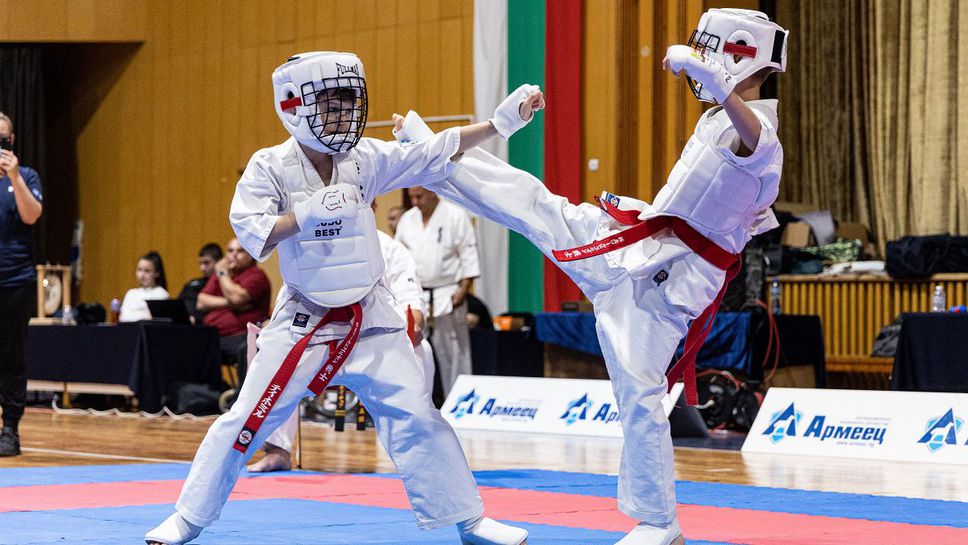 СК Катана бе домакин на Държавното по карате киокушин за деца на 8 и 10 години