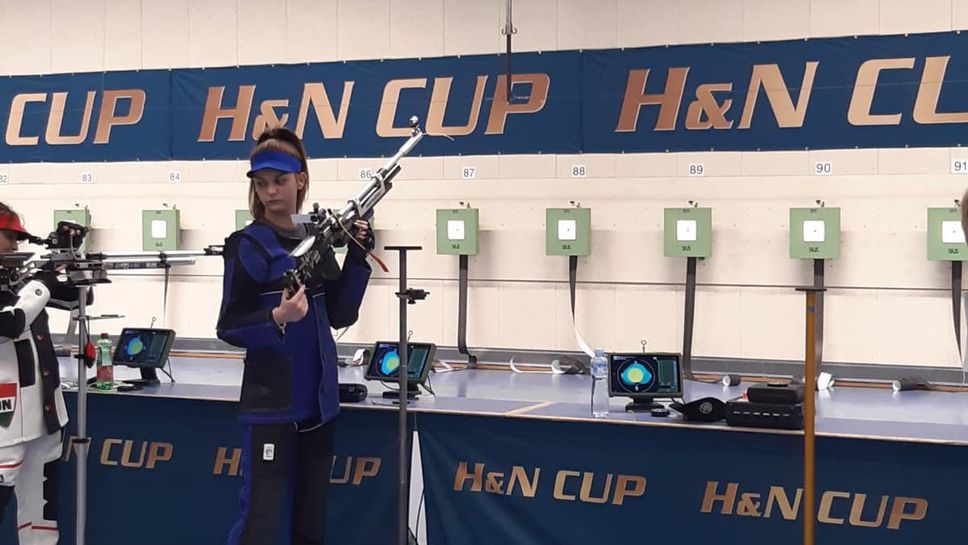 Мариета Канева подобри националния рекорд на пушка за девойки на турнир в Мюнхен