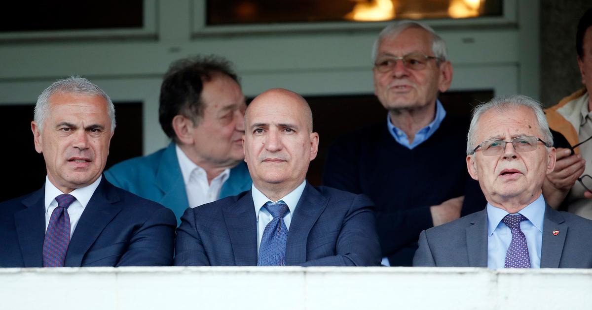 Jezive slike: Direktor i trener Crvene zvezde krvare, navijači ...