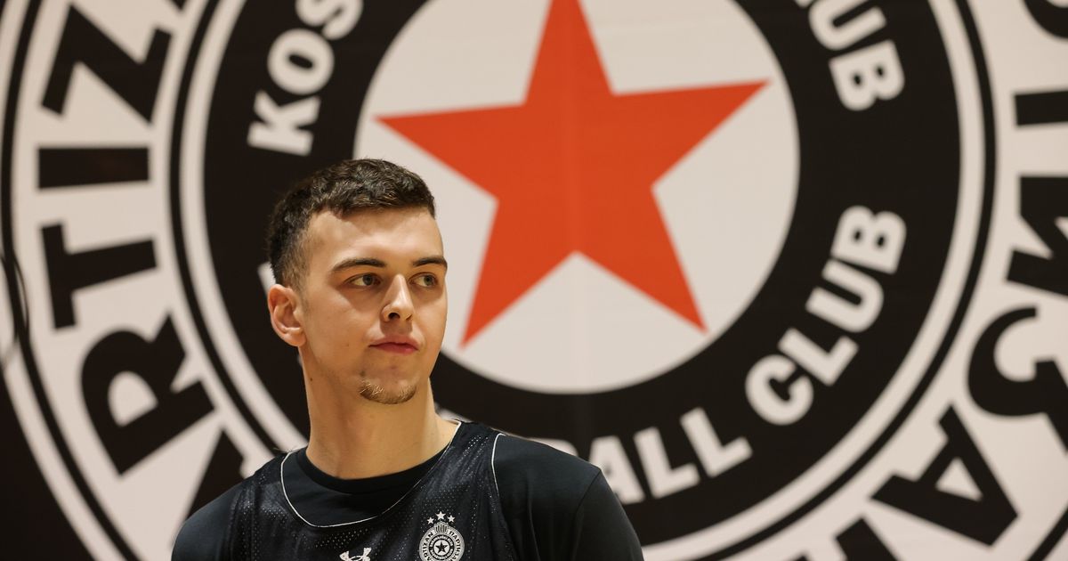 NOVI PROBLEM ZA PARTIZAN Balša Koprivica opet van terena, mladi centar ima mononukleozu ...