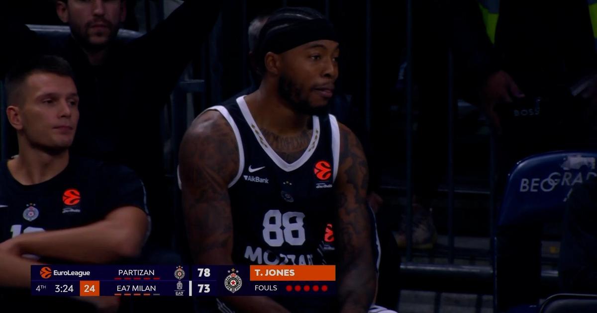 Partizan ostao bez jednog od najvažnijih pred sam kraj meča u Areni ...